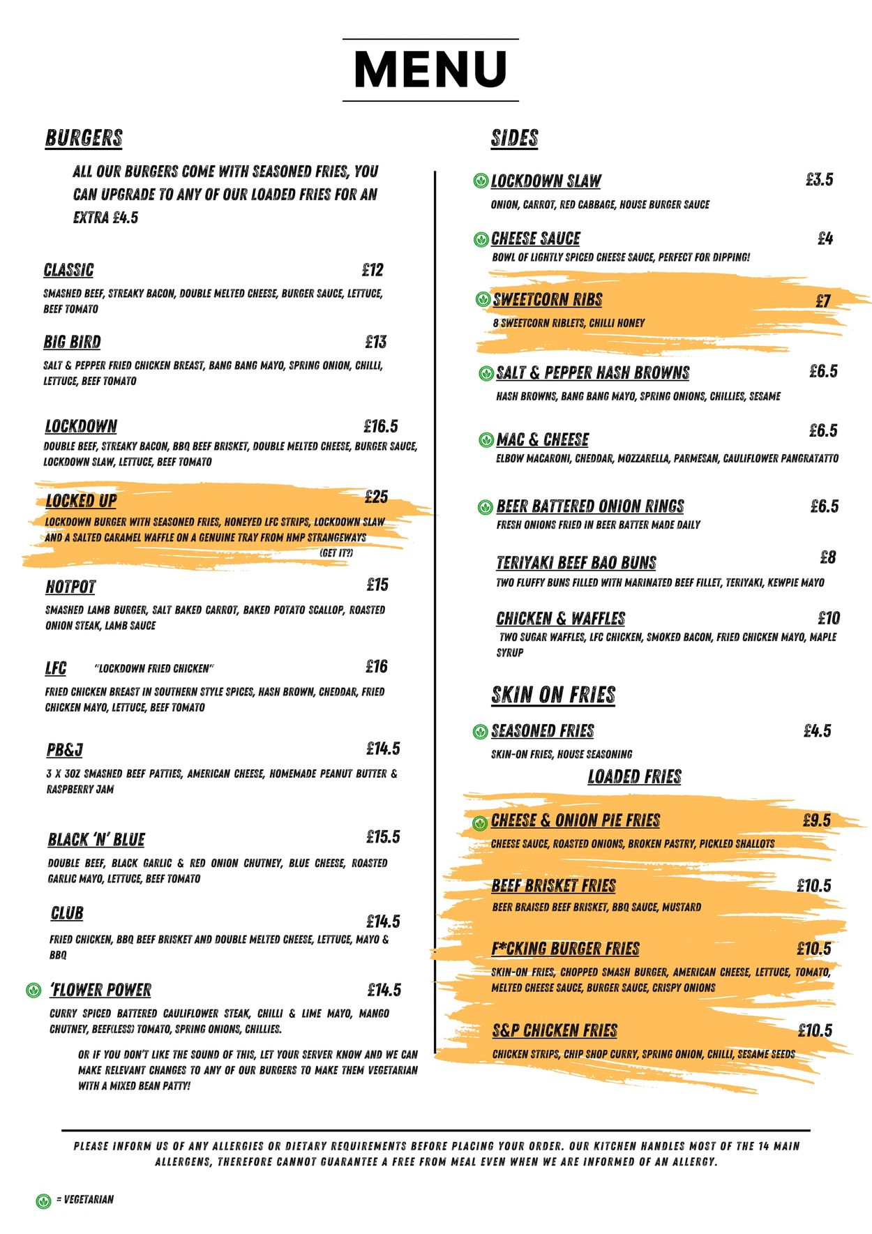 Lockdown Burger - Burger, Menu, Restaurant in Chorley